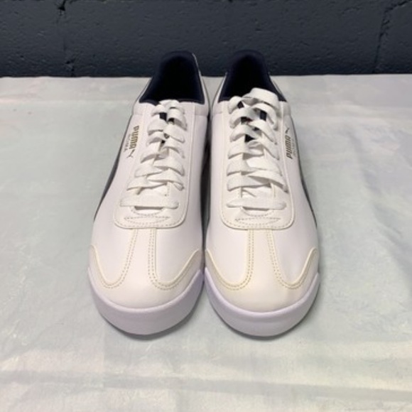 Puma | Shoes | Red White And Blue Roma Sneakers | Poshmark